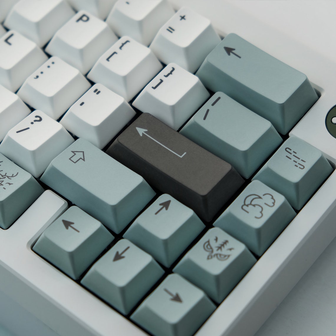 GMK November Fog Keycaps Cherry Profile Keycaps Set PBT Material ...
