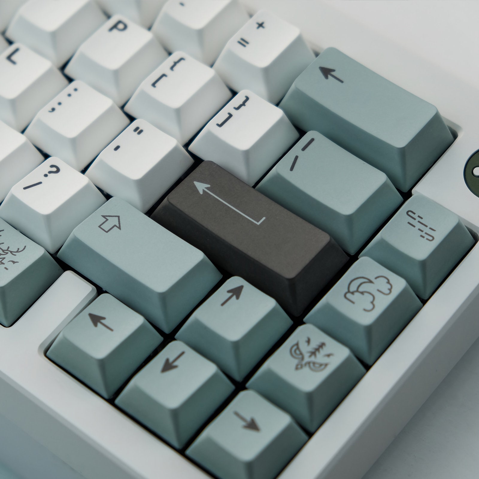 GMK November Fog Keycaps Cherry Profile Keycaps Set PBT Material ...