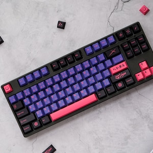Japanese Ninja Keycaps | Cherry Profile Keycaps Set | PBT Material ...