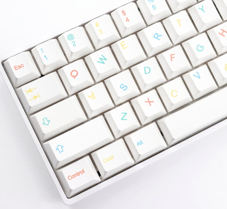 Cool Kids Keycaps | Cherry Profile Keycaps Set | PBT Material | Keycaps ...