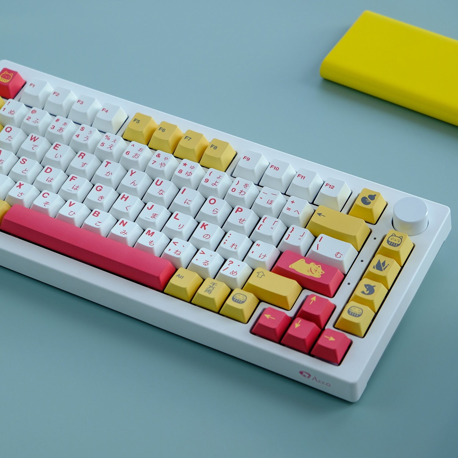 GMK Lucky Cat Keycaps | Cherry Profile Keycaps Set | PBT Material ...