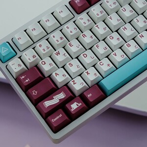 GMK Yuru Keycaps | Cherry Profile Keycaps Set | PBT Material | Keycaps ...