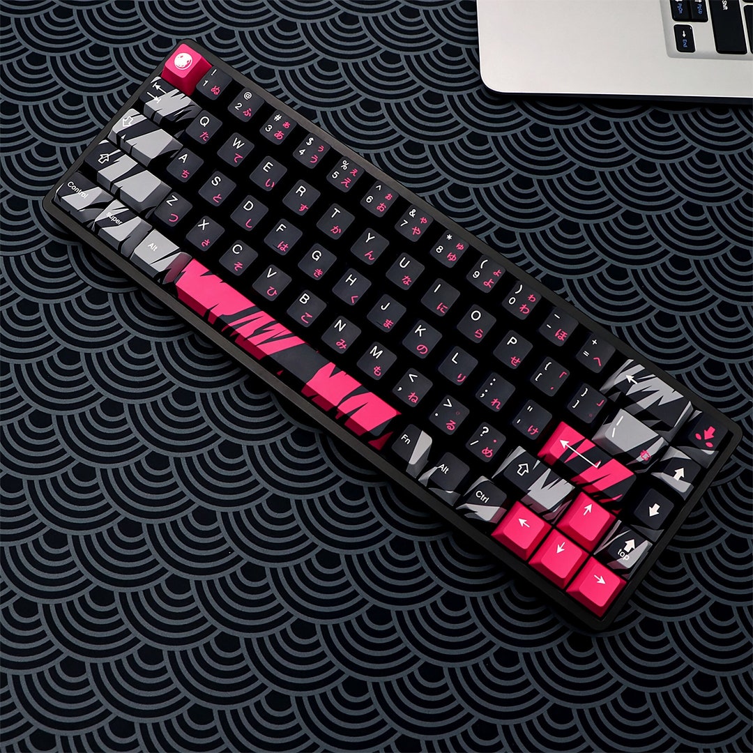 Japanese Camouflage Keycaps | Cherry Profile Keycaps Set | PBT Material ...