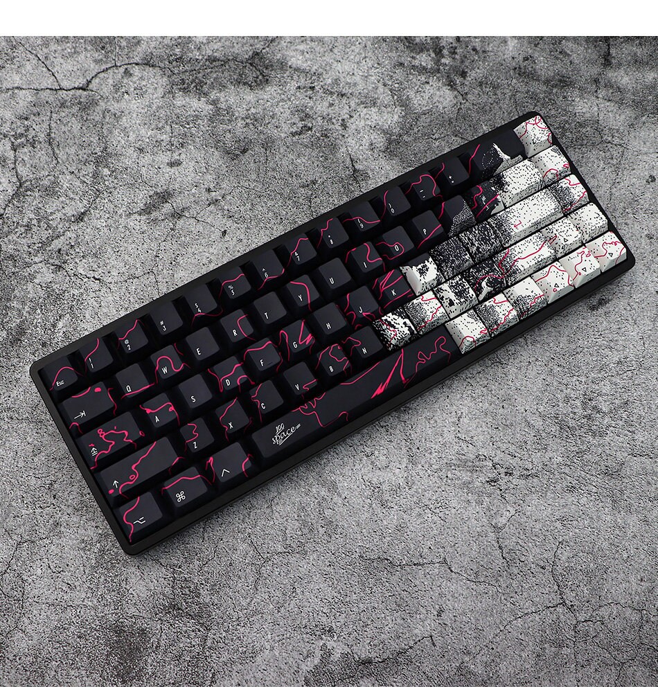 GMK Graffiti Keycaps | Cherry Profile Keycaps Set | PBT Material ...