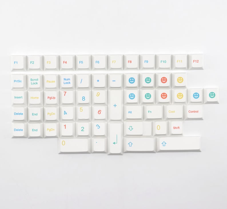 Cool Kids Keycaps | Cherry Profile Keycaps Set | PBT Material | Keycaps ...