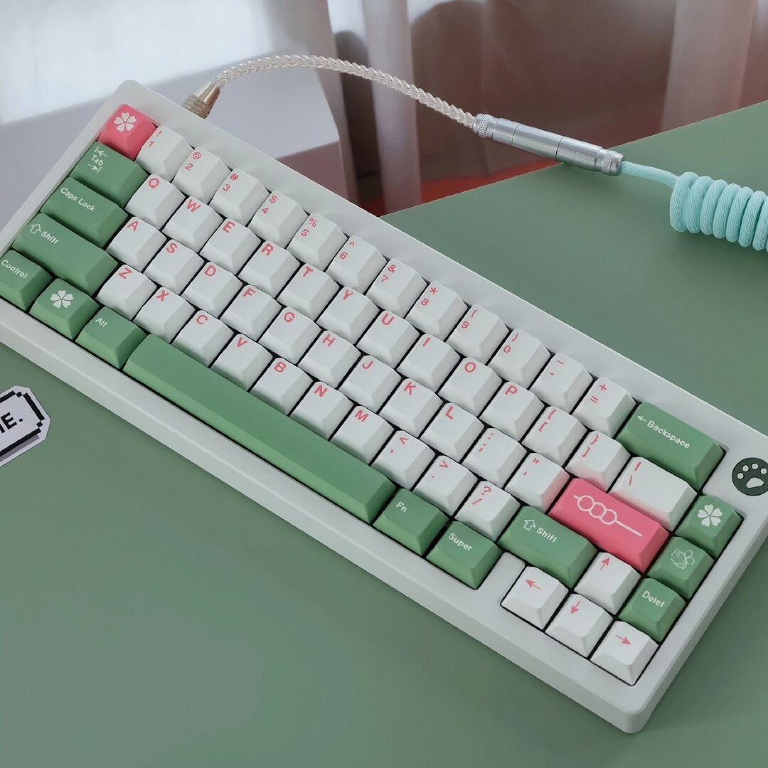 GMK Hanami Dango Keycaps Cherry Profile Keycaps Set PBT - Etsy Israel