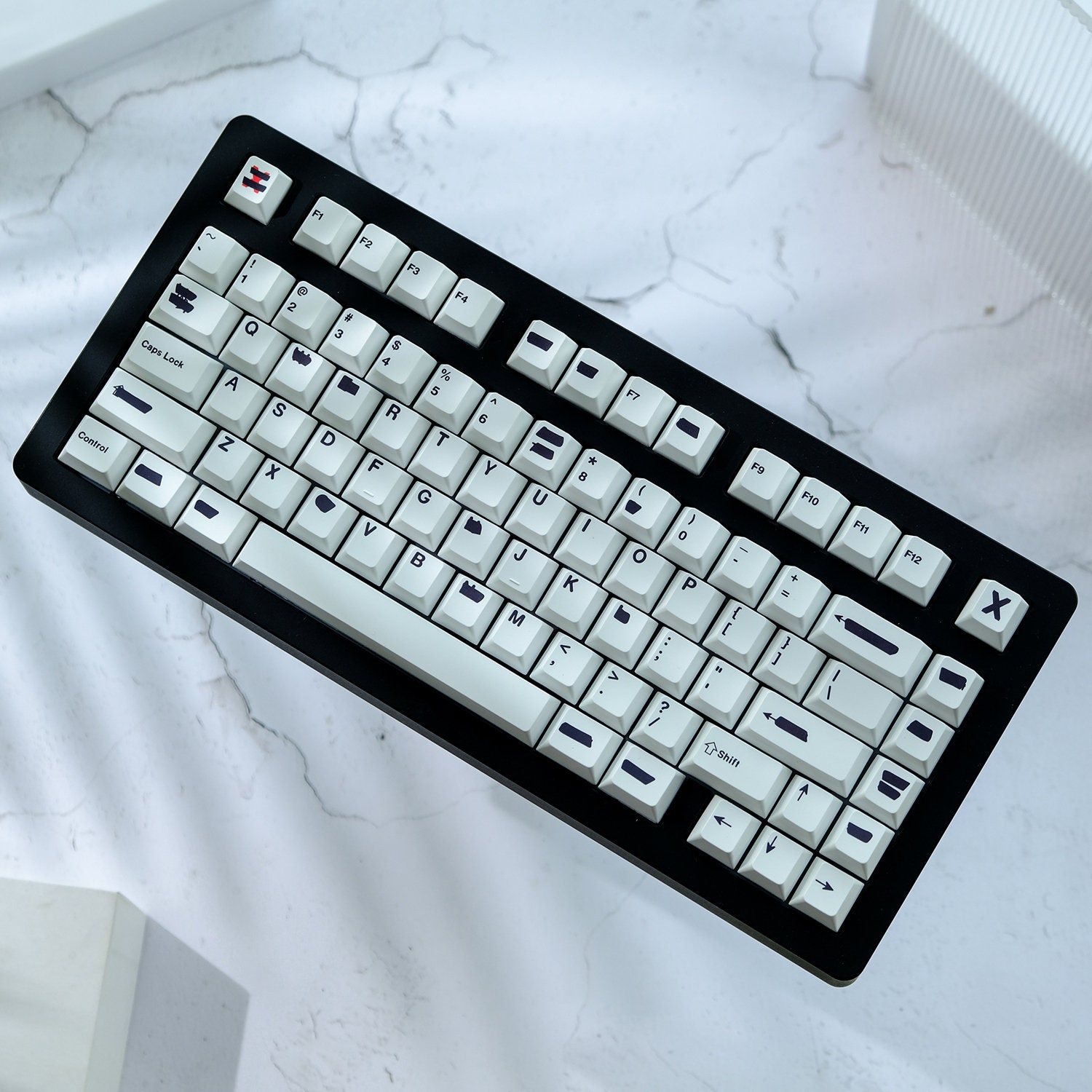 GMK Redacted Keycaps Cherry Profile Keycaps Set PBT Material Keycaps ...