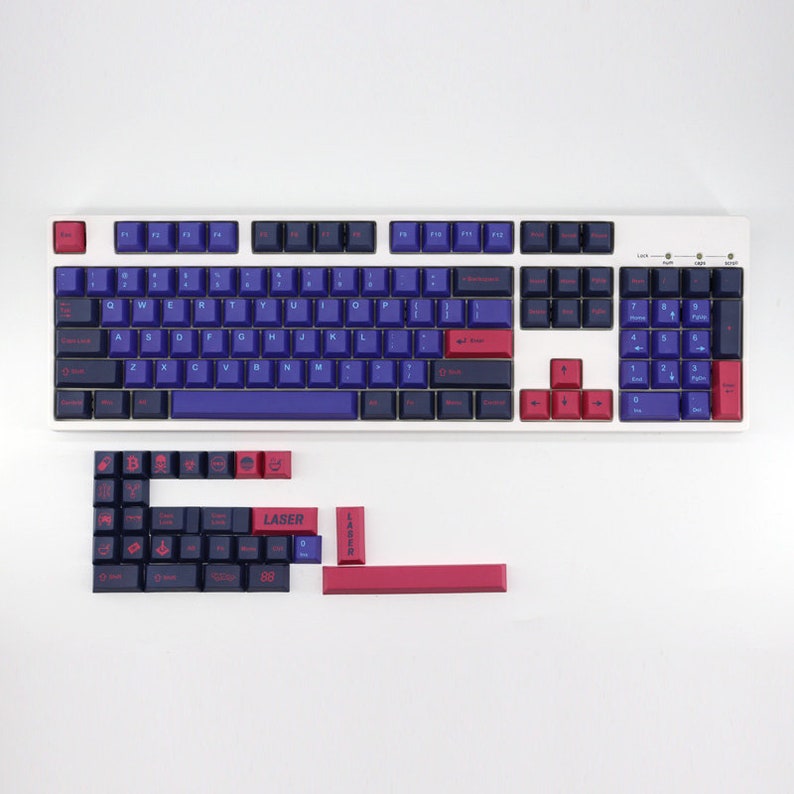 GMK Laser Keycaps Cherry Profile Keycaps Set PBT Material - Etsy