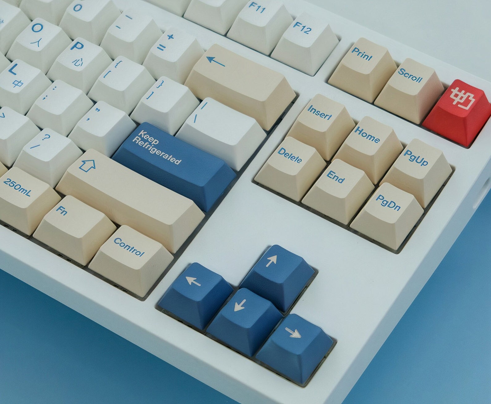 GMK Soyamilk Keycaps Cherry Profile Keycaps Set PBT Material Keycaps ...