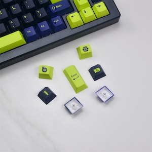 GMK Night Runner Keycaps | Cherry Profile Keycaps Set | PBT Material ...