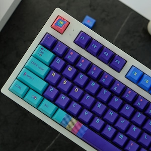 Retro Game Keycaps | Cherry Profile Keycaps Set | PBT Material ...