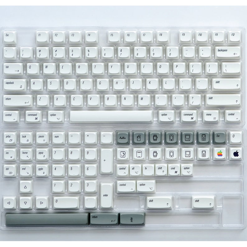 MAC Keycaps XDA Profile Keycaps Set Pbt Material Keycap - Etsy
