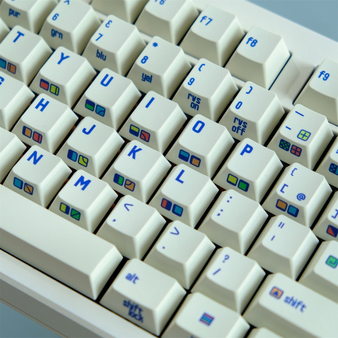 Commodore 64 C64 Theme Keycaps | Cherry Profile Keycaps Set | PBT ...