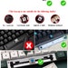 GMK Minimal Black and White Keycaps | Cherry Profile Keycaps Set | PBT ...