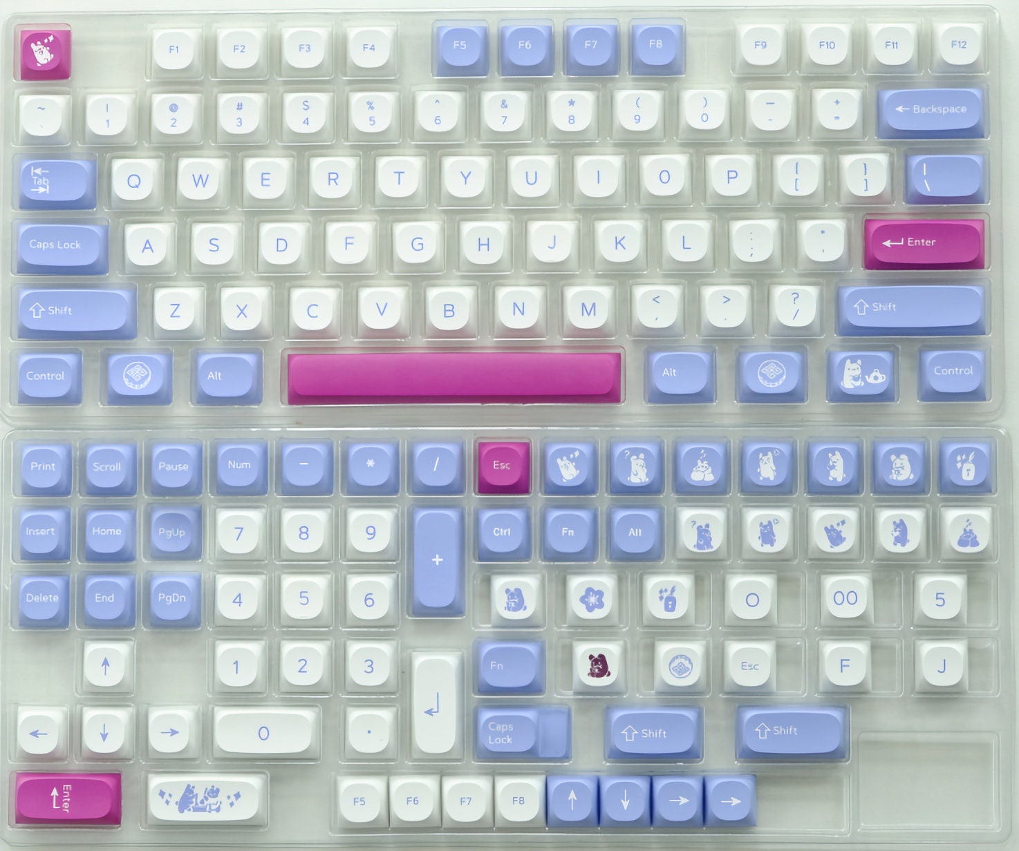 GMK Tuzi Keycaps MA Profile Keycaps Set Pbt Material - Etsy Canada