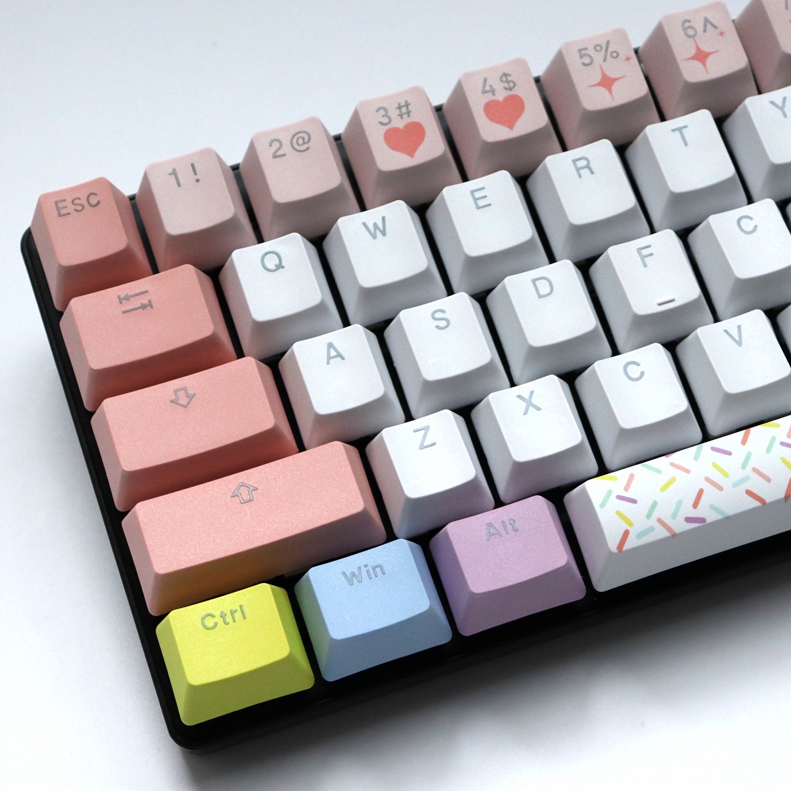 Backlight Ice Cream Keycaps OEM Profile Keycaps Set PBT Material ...