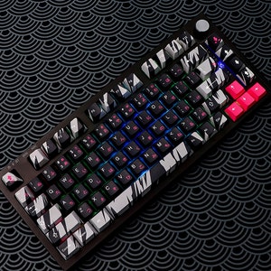 Japanese Camouflage Keycaps | Cherry Profile Keycaps Set | PBT Material ...