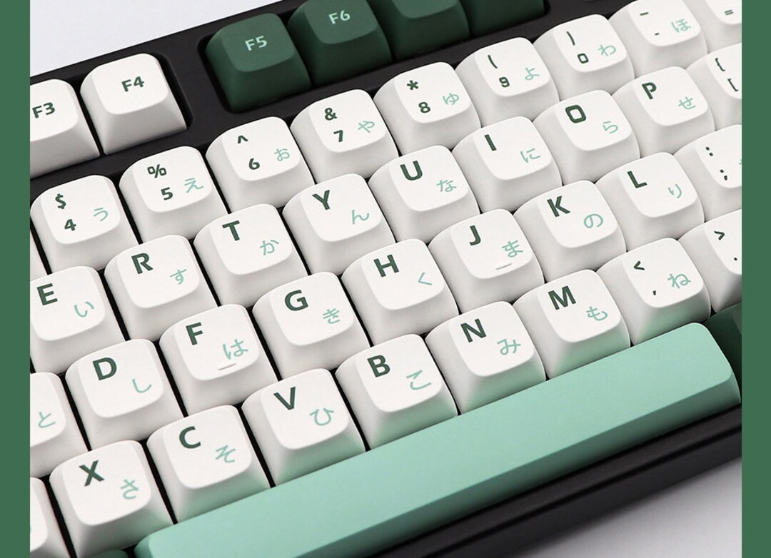 Gmk Green Botanical Keycaps XDA Profile Keycaps Set PBT Material Keycap ...