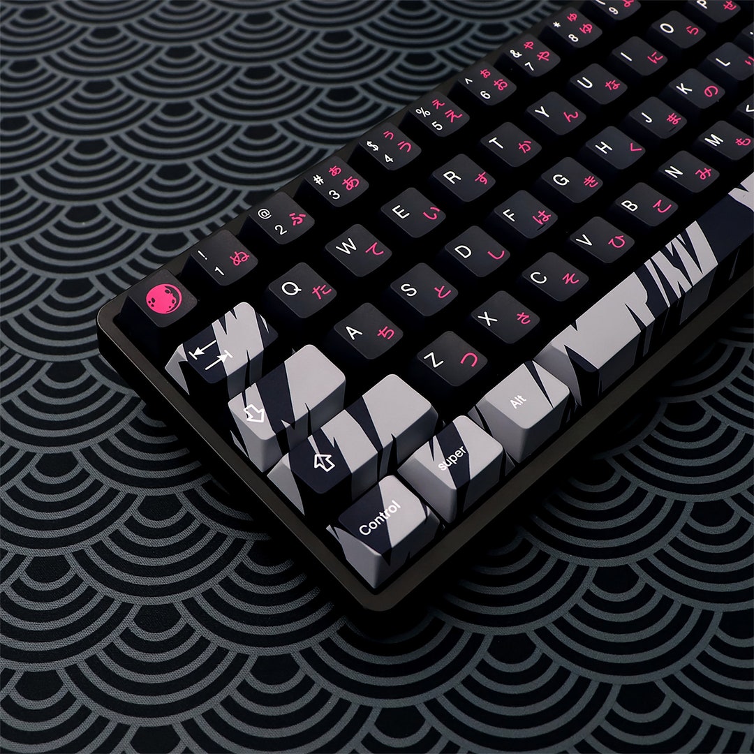 Japanese Camouflage Keycaps Cherry Profile Keycaps Set PBT - Etsy