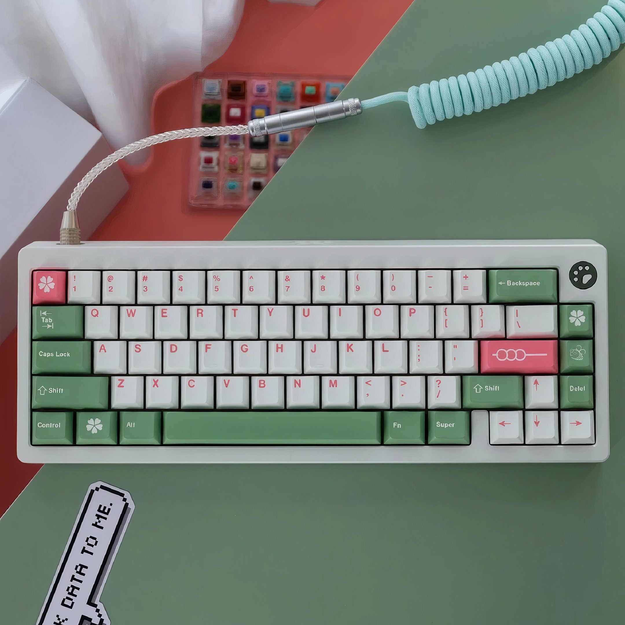 GMK Hanami Dango Keycaps Cherry Profile Keycaps Set PBT - Etsy Israel