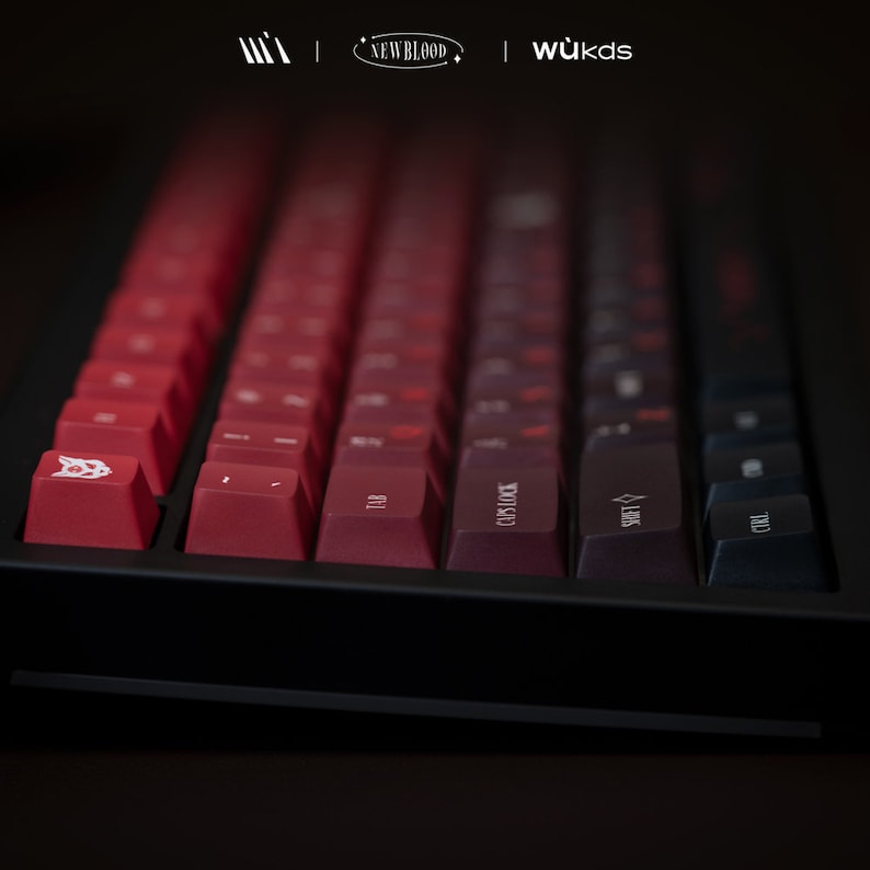 New Blood Keycaps | Cherry Profile Keycaps Set | PBT Material | Keycaps ...