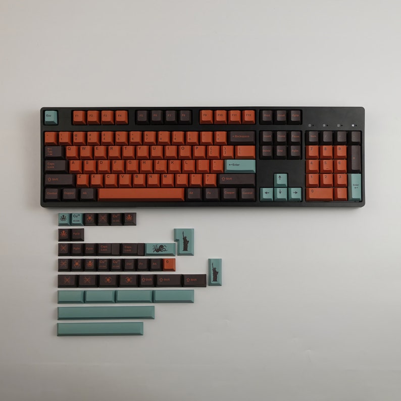 GMK Copper Keycaps Cherry Profile Keycaps Set PBT Material - Etsy