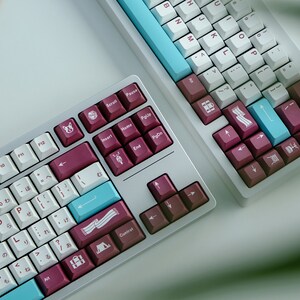 GMK Yuru Keycaps | Cherry Profile Keycaps Set | PBT Material | Keycaps ...