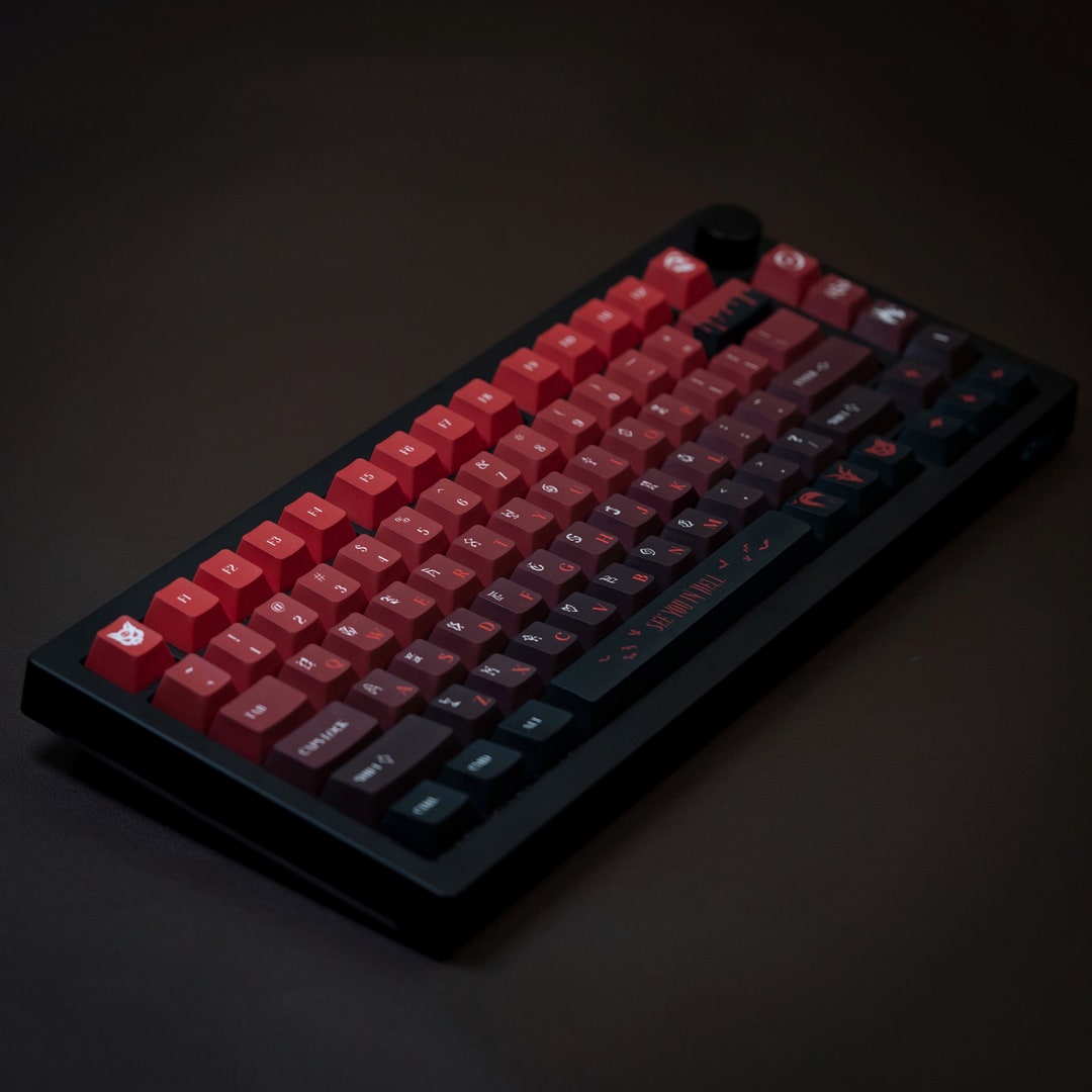 New Blood Keycaps | Cherry Profile Keycaps Set | PBT Material | Keycaps ...