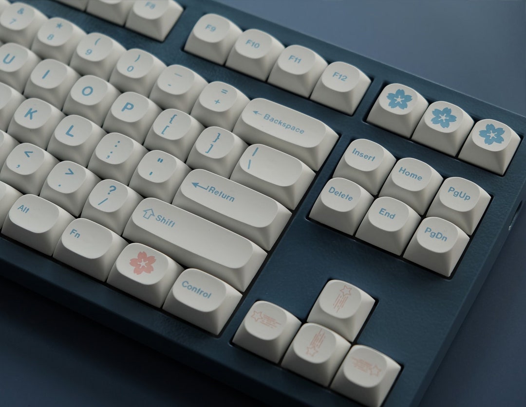 GMK Fuyu Keycaps MA Profile Keycaps Set Pbt Material Keycaps for MX ...