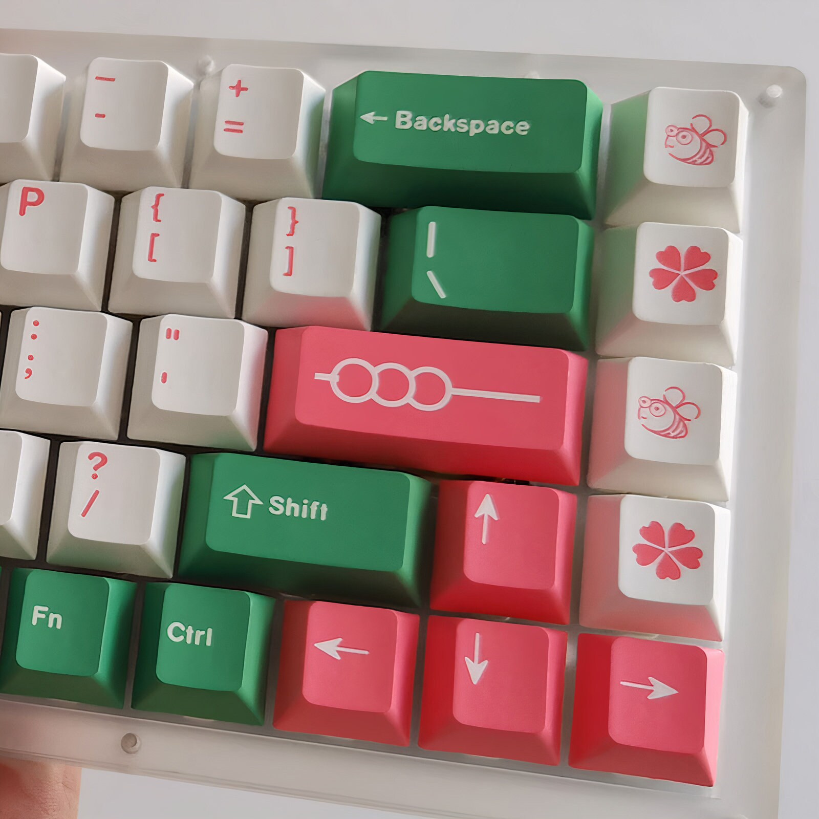 GMK Hanami Dango Keycaps Cherry Profile Keycaps Set PBT - Etsy Israel