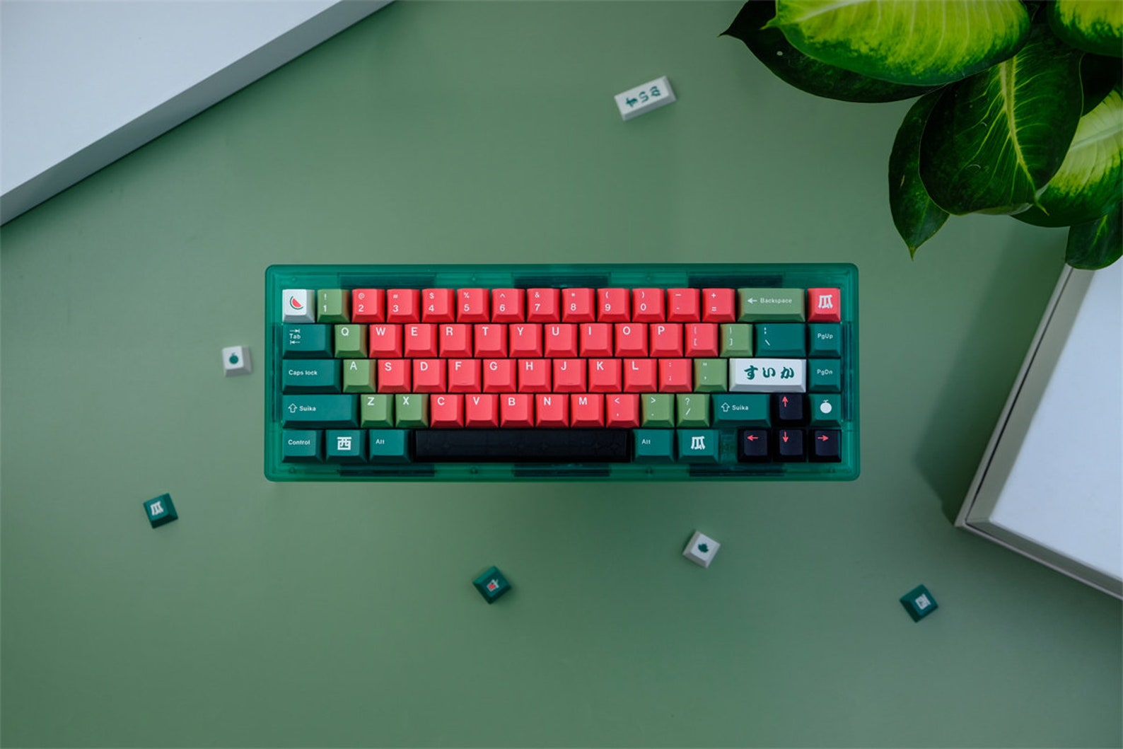 GMK Watermelon Keycaps Cherry Profile Keycaps Set PBT - Etsy