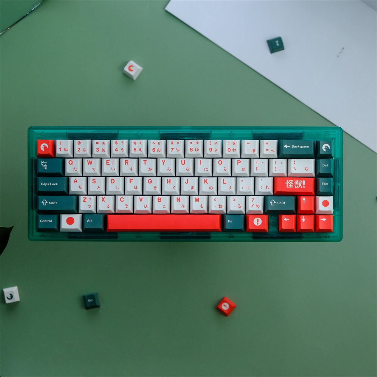 GMK Kaiju Theme Keycaps Cherry Profile Keycaps Set PBT - Etsy Australia