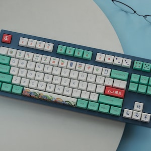 Mahjong Keycaps | XDA Profile Keycaps Set | PBT Material | Keycaps for ...