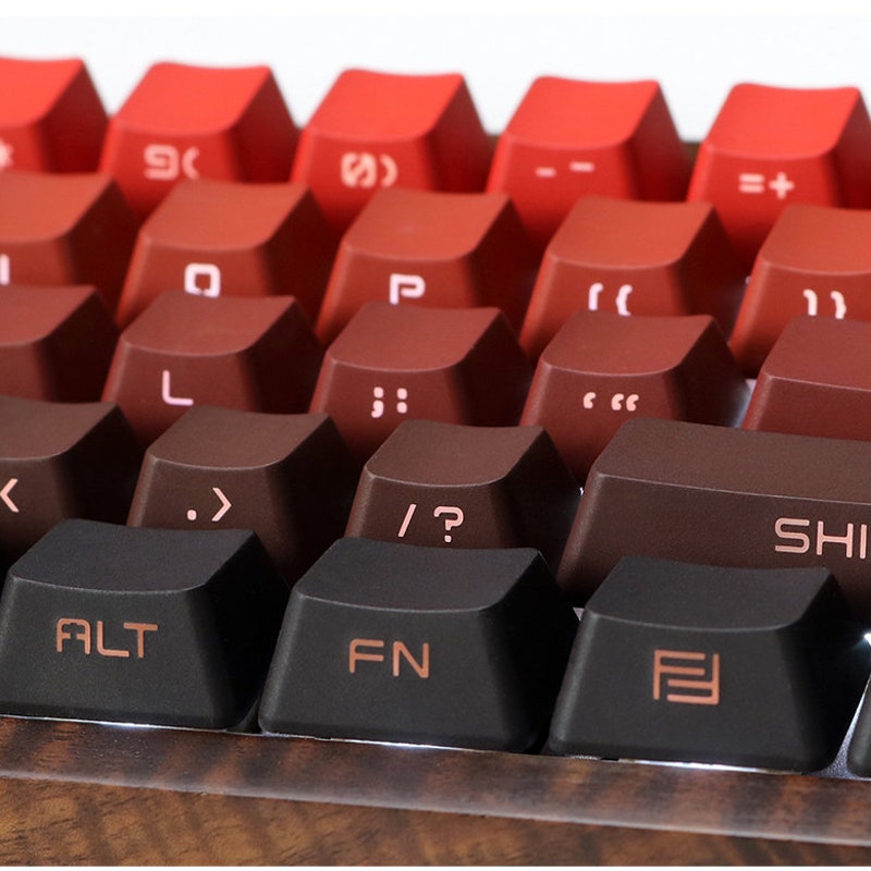 Red and Black Keycap - Etsy
