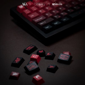 New Blood Keycaps | Cherry Profile Keycaps Set | PBT Material | Keycaps ...