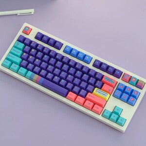 Retro Game Keycaps | Cherry Profile Keycaps Set | PBT Material ...