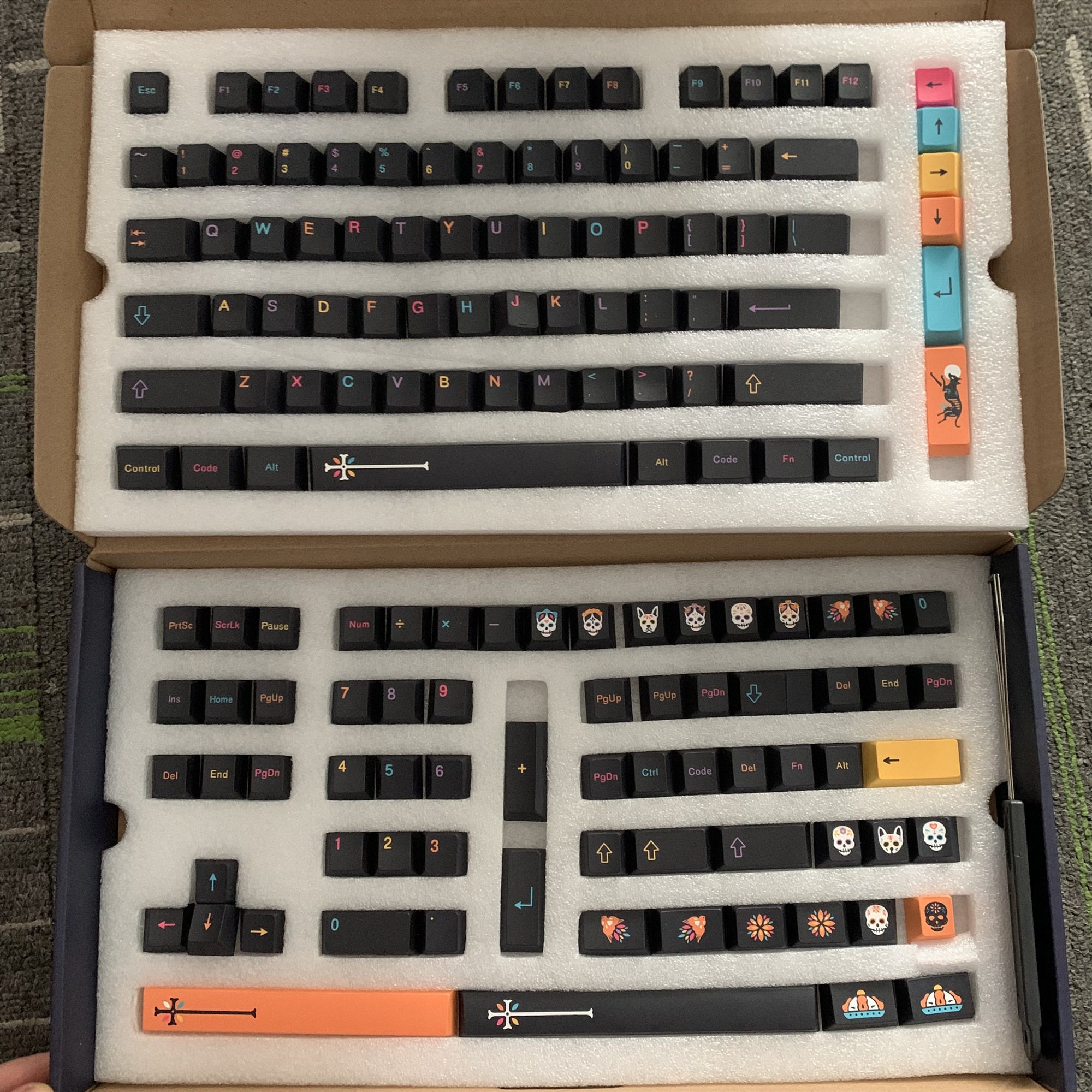 GMK Mictlán Keycaps Cherry Profile Keycaps Set PBT - Etsy Canada