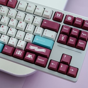 GMK Yuru Keycaps | Cherry Profile Keycaps Set | PBT Material | Keycaps ...