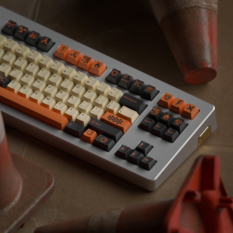 GMK Carbon Keycaps Cherry Profile Keycaps Set PBT Material - Etsy