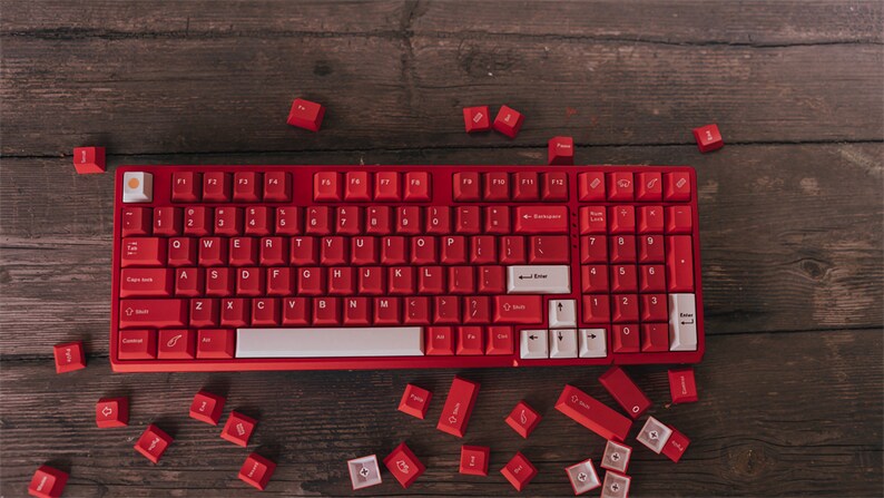 GMK Jamon Keycaps | Cherry Profile Keycaps Set | PBT Material | Keycaps ...