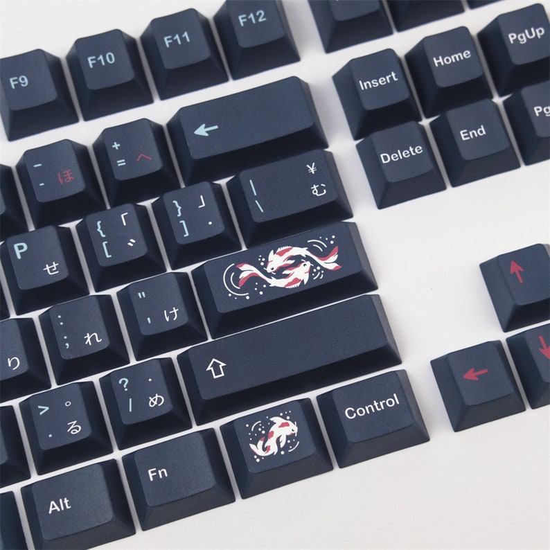 GMK Zen Pond Keycaps Cherry Profile Keycaps Set PBT - Etsy