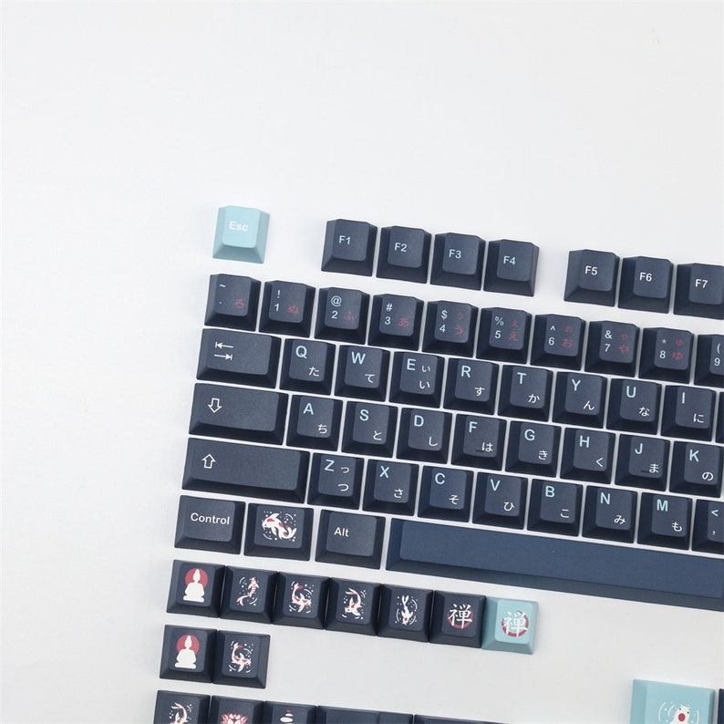 GMK Zen Pond Keycaps Cherry Profile Keycaps Set PBT - Etsy