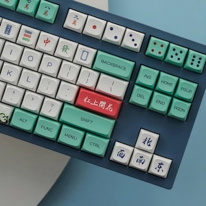 Mahjong Keycaps | XDA Profile Keycaps Set | PBT Material | Keycaps for ...