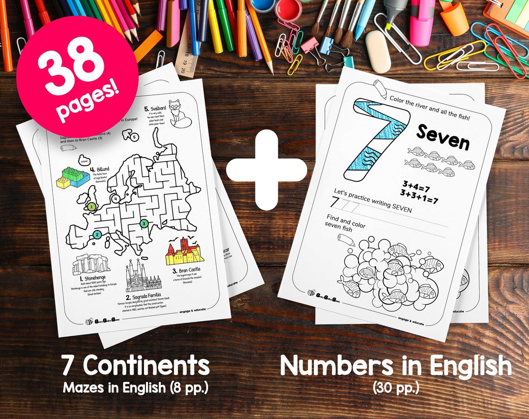 Maths Busy Book Printable Activities Preschool Curriculum - Etsy