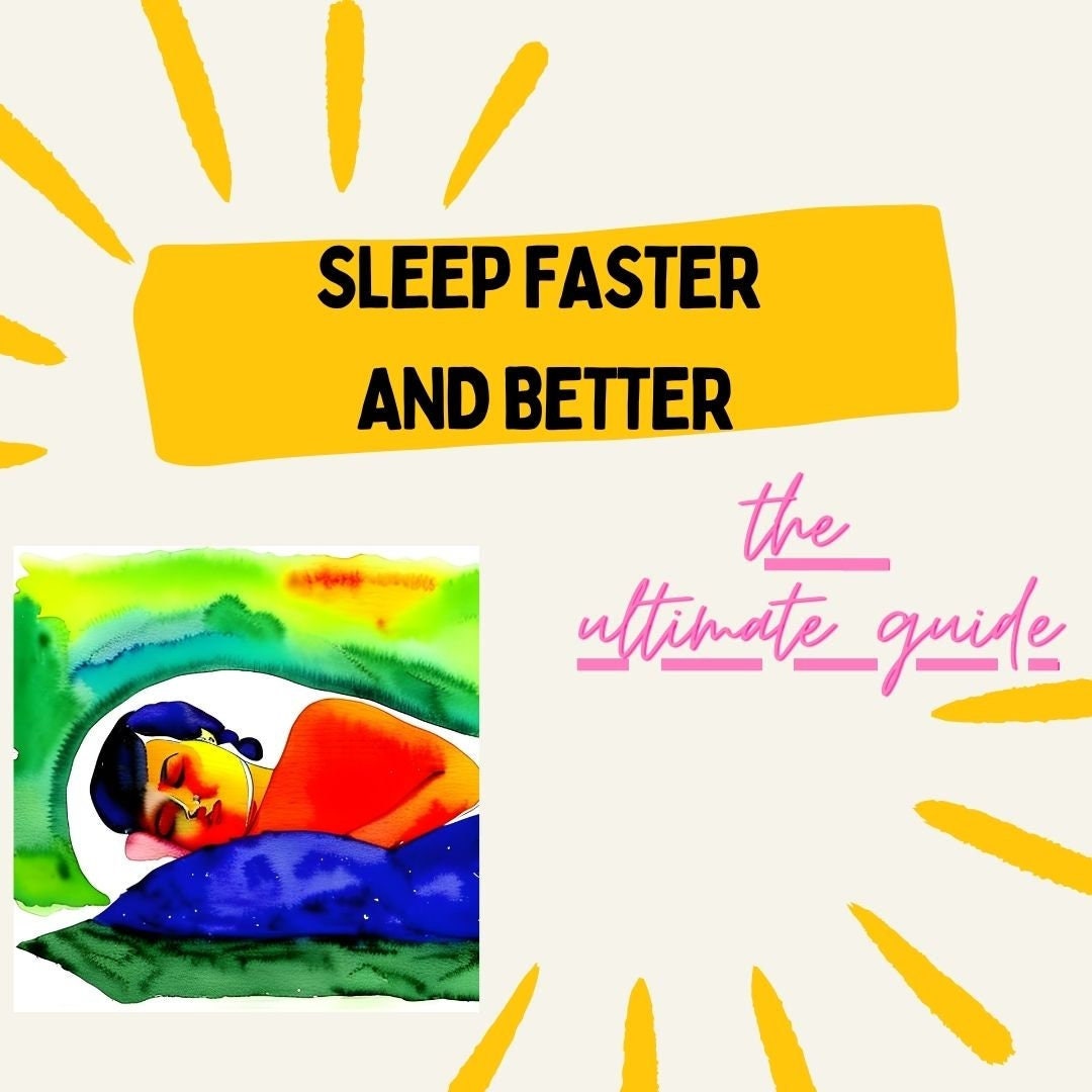 Short Digital Guide to SLEEPING FASTER and BETTER / Manage Insomnia ...