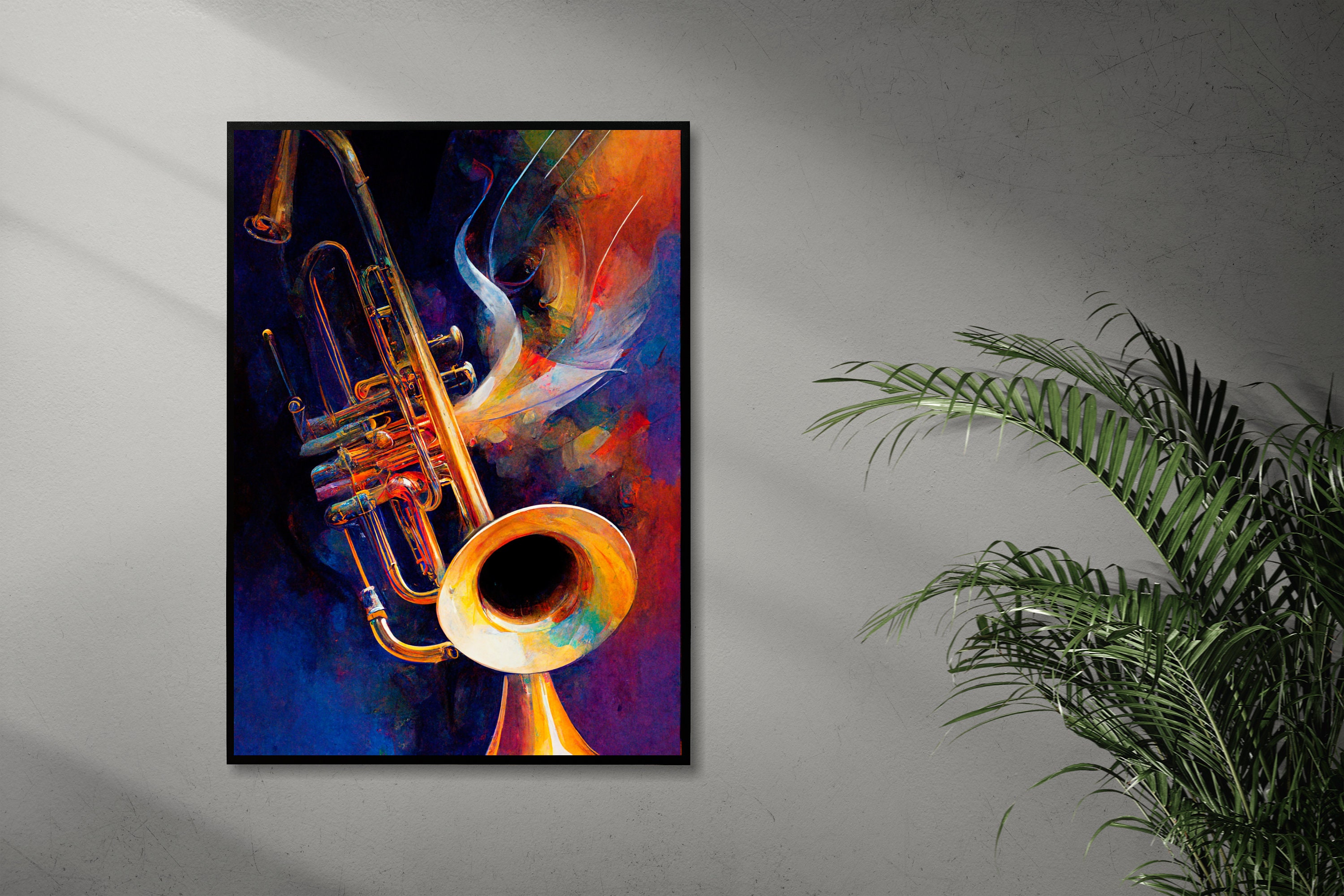 Jazz Music Wall Art, Sweet Music Digital Art Print, Jazz Festival Wall ...