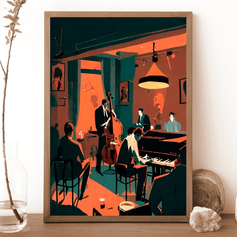Jazz Print - Etsy