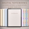 Digital Notebook Goodnotes Notebook, Student Notebook, iPad Notebook ...