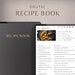 Digital Recipe Book, Digital Recipe Journal, Goodnotes Recipe Template ...