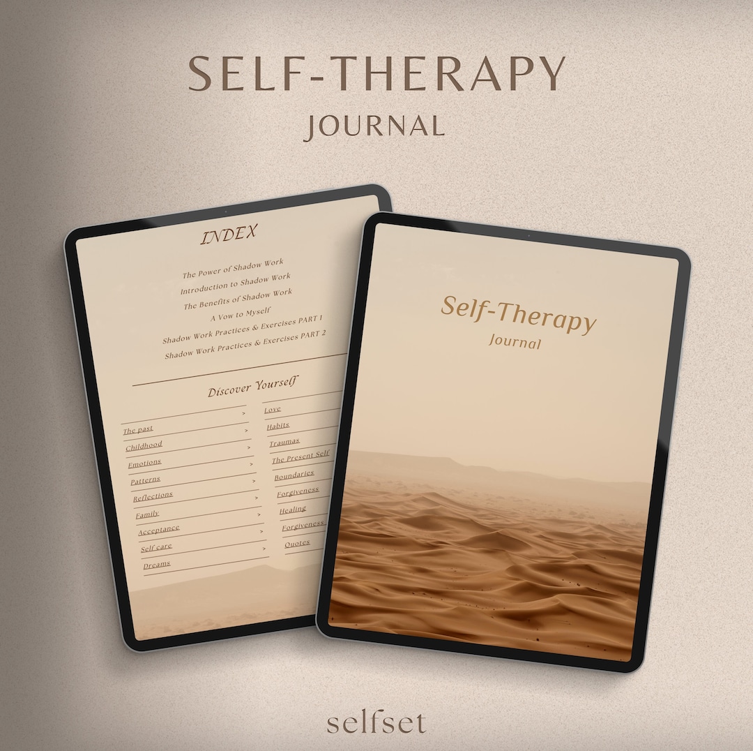 Self Therapy Journal | Healing Journal | Inner Child, Mindfulness ...